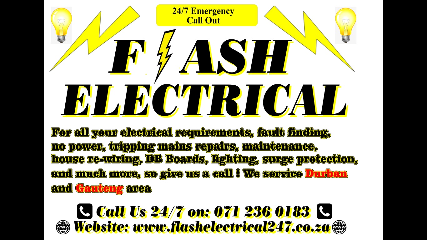 Flash Electrical 247 Electricians, Repair and Service, Electronics and ...